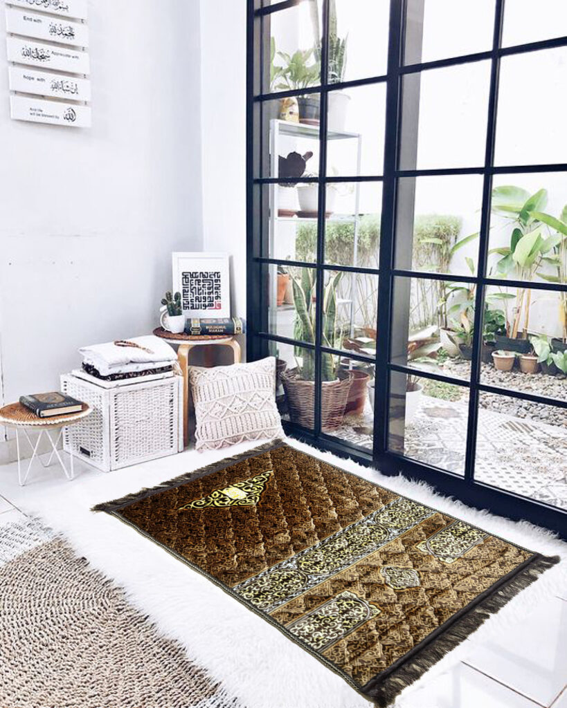 Prayer Mat jainamaz 1005 Brown