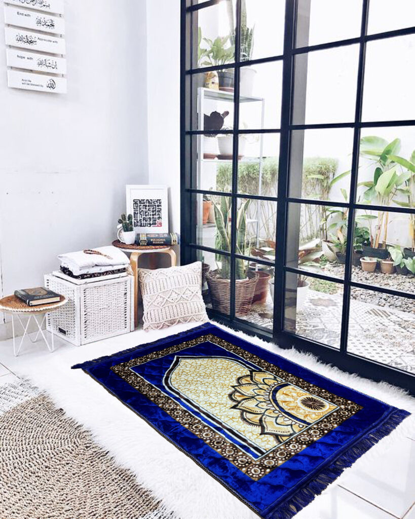 Prayer Mat jainamaz 1003 blue