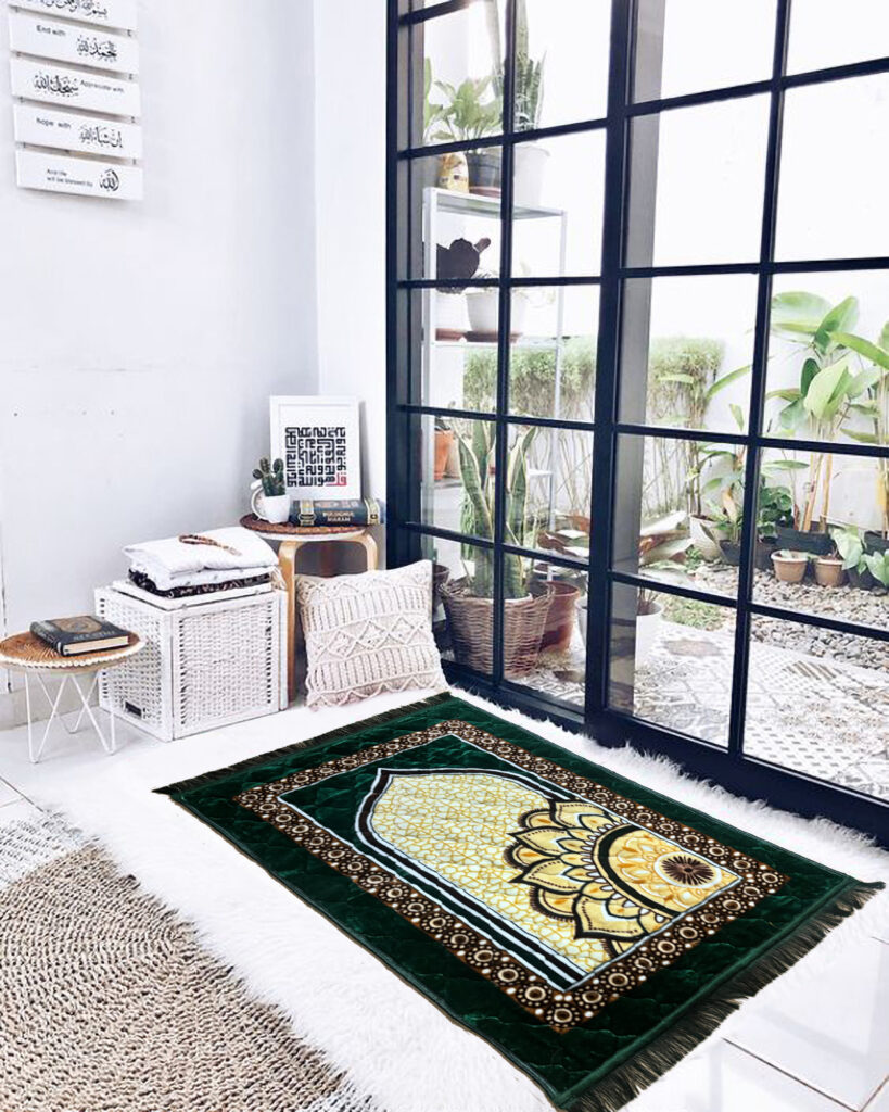 Prayer Mat jainamaz 1003 green